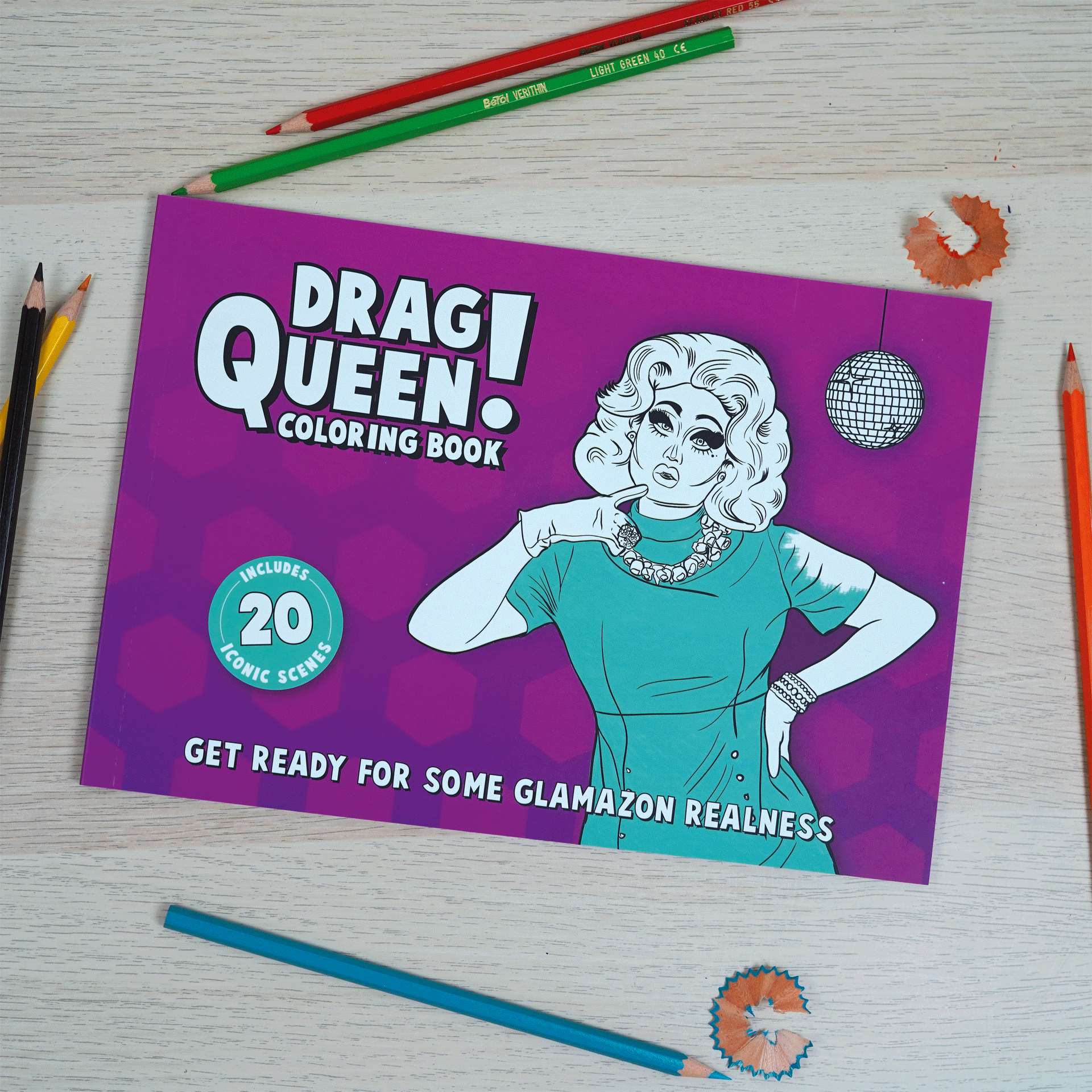 drag race coloring book