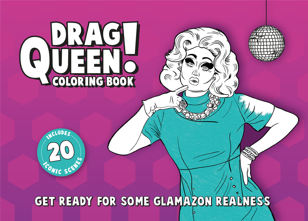 drag queen coloring pages