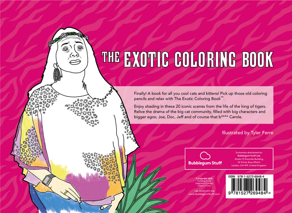 exotic coloring book